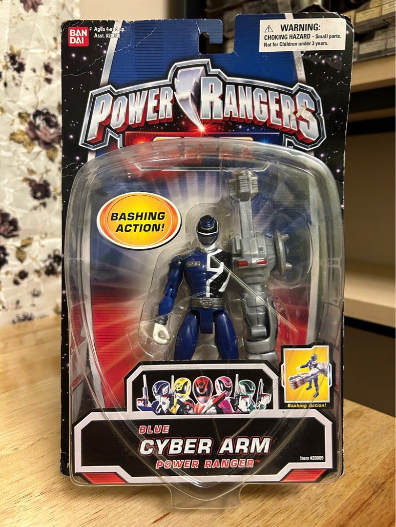Power Rangers SPD Blue Cyber Arm, Hobbies & Toys, Toys & Games on Carousell