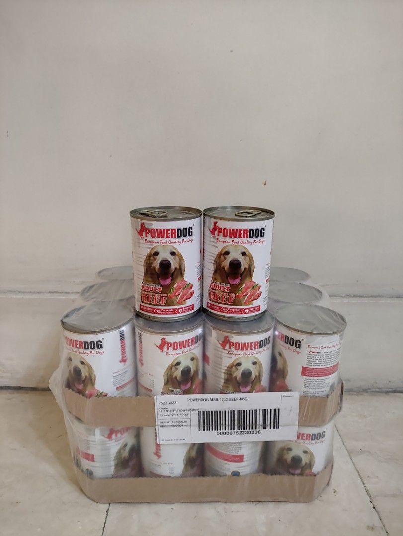 Powercat Wetfood on Can, Pet Supplies, Pet Food on Carousell