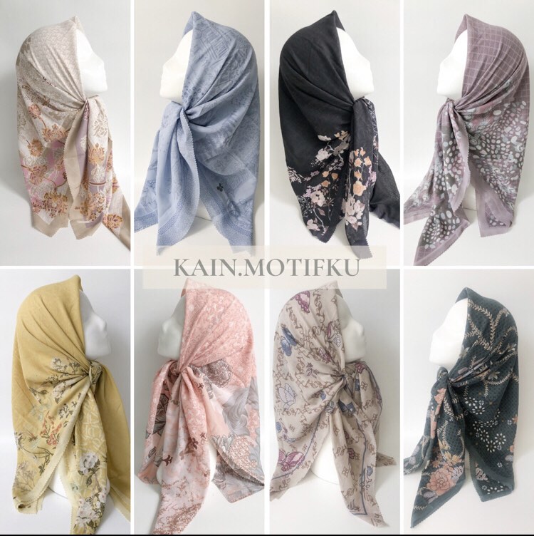 Premium Bawal Scarves, Women's Fashion, Muslimah Fashion, Hijabs on ...