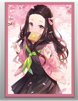 PO: Demon Slayer Kimetsu no Yaiba Nezuko Shinobu Anime Sleeves #TCGG ...