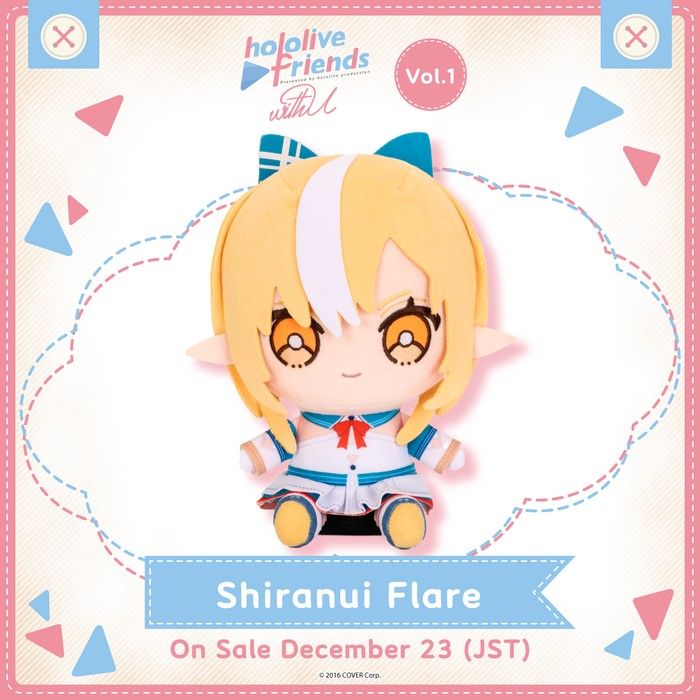 [PRE-ORDER] Vtuber Shiranui Flare Plushy Shiranui Flare doll Hololive ...