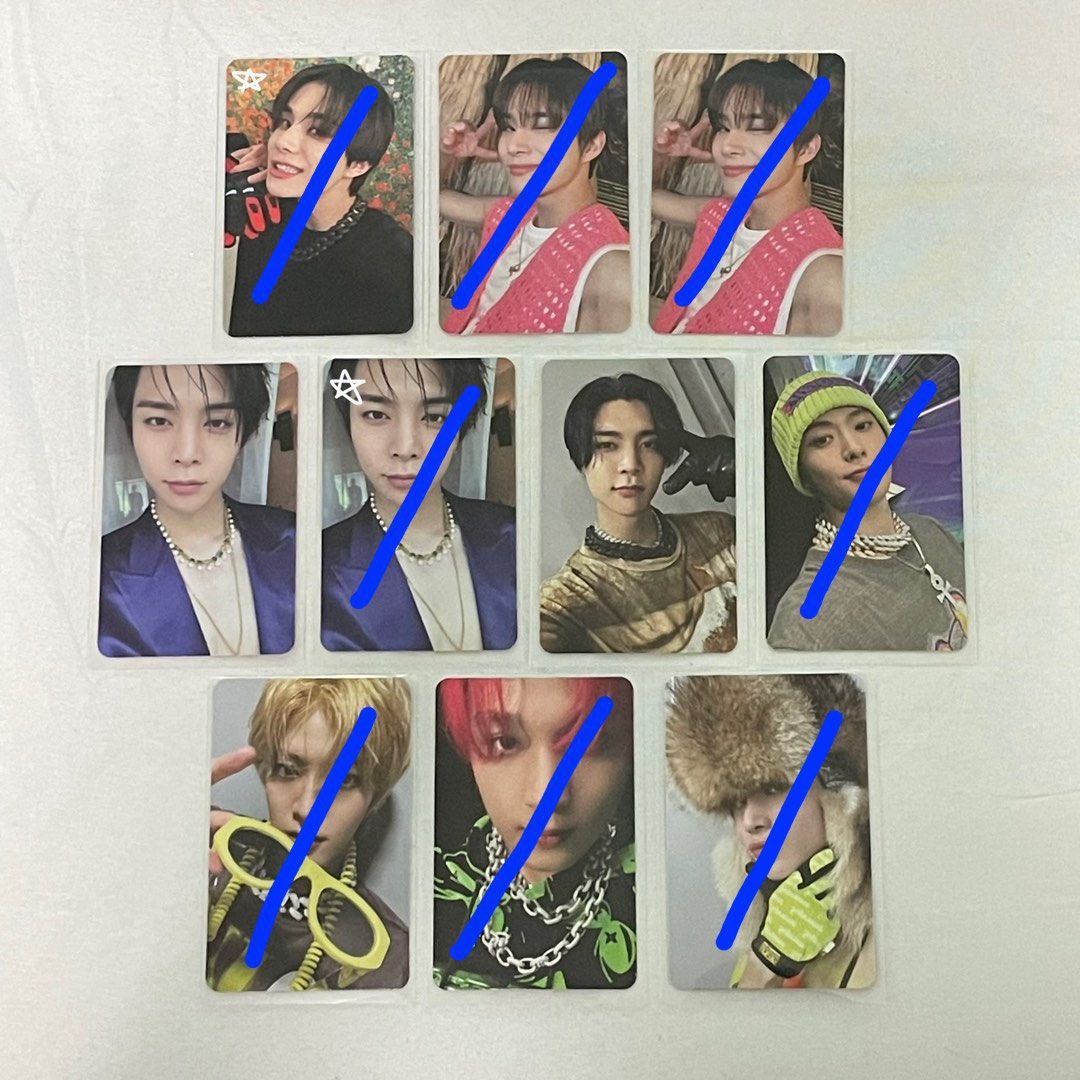 [PRICES LOWERED] nct 127 2 baddies pcs (jungwoo, johnny, haechan, doyoung, jungwoo, jaehyun ...