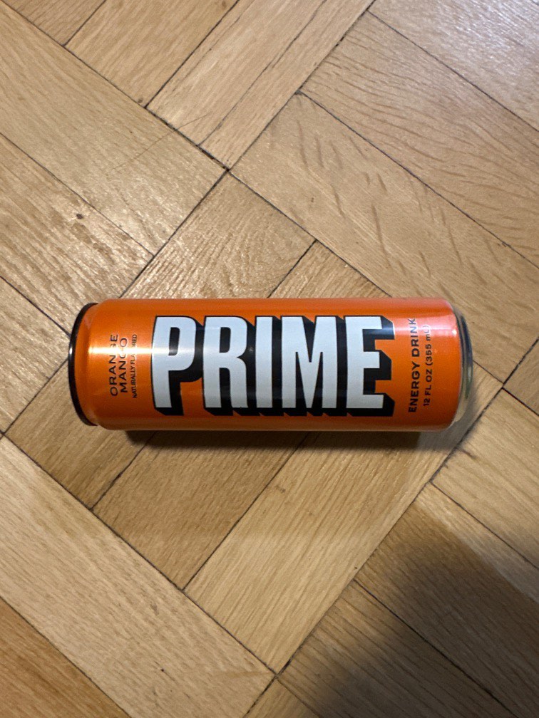 Prime Hydration Energy Drink Orange Mango Rare unreleased, Health ...