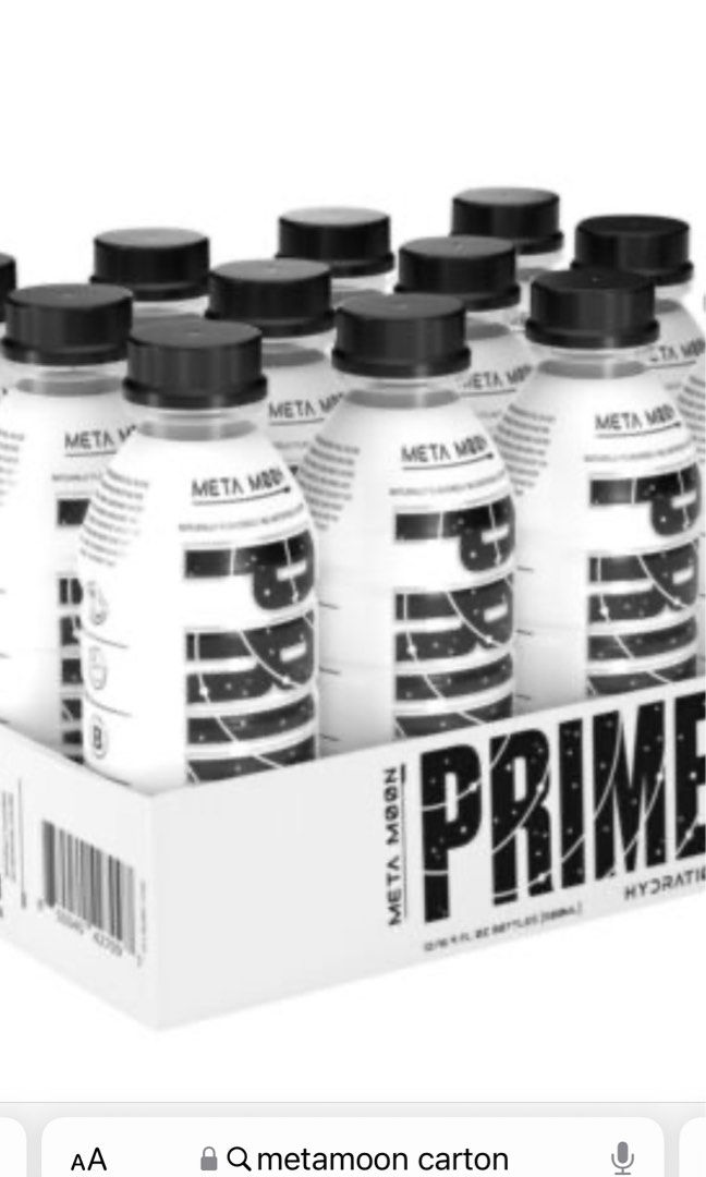 Prime hydration (Metamoon flavour), Food & Drinks, Beverages on Carousell