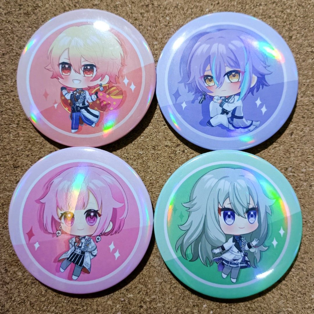 Project Sekai Badges, Hobbies & Toys, Memorabilia & Collectibles, J-pop ...