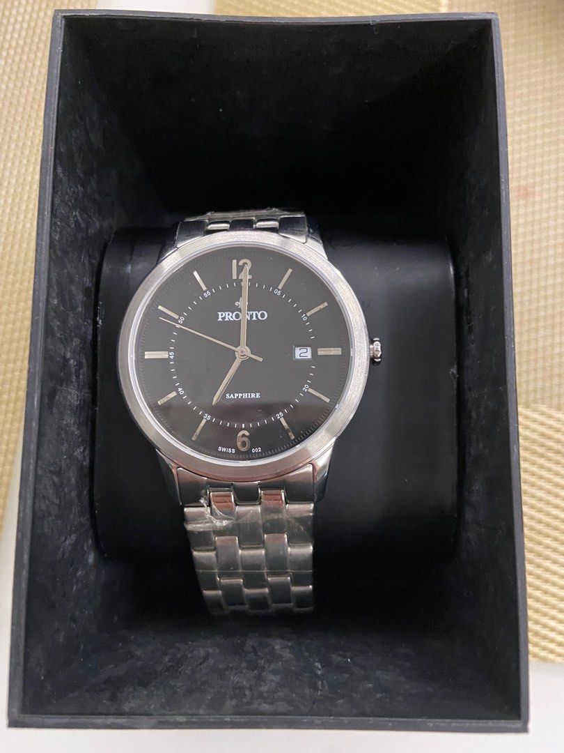 Pronto Swiss Made Watch, Luxury, Watches on Carousell