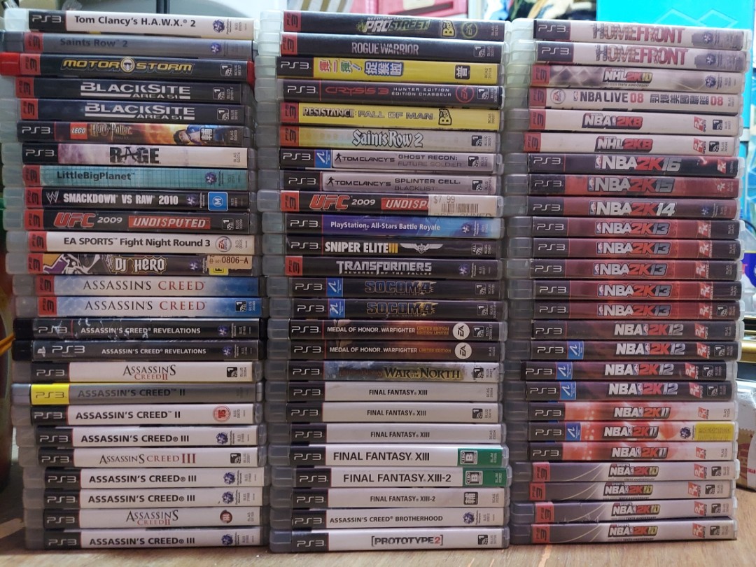 PS3 GAMES, Video Gaming, Video Games, PlayStation on Carousell