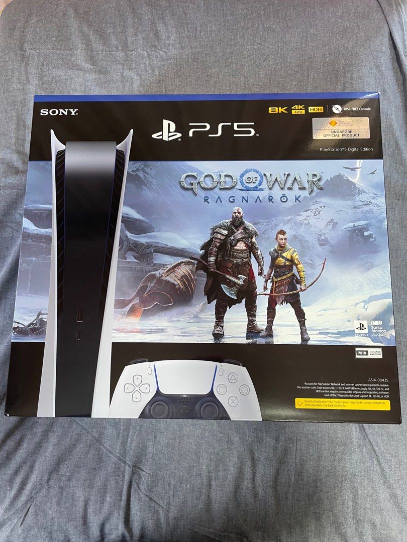 PS5 Digital God Of War Bundle, Video Gaming, Video Game Consoles ...