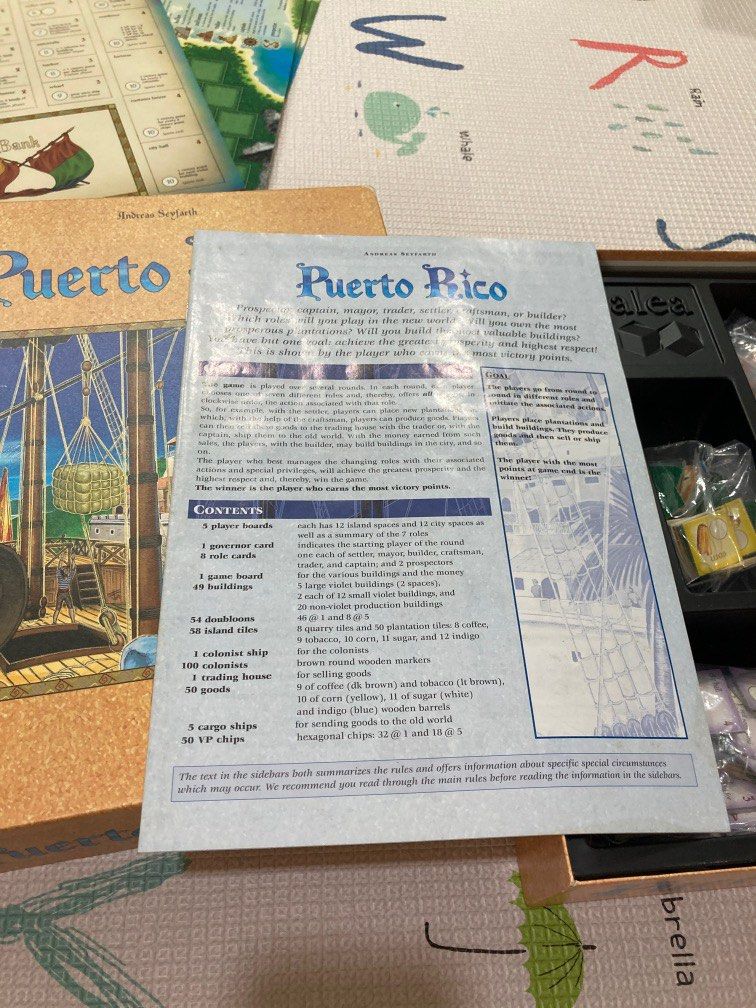 Puerto Rico Boardgame, Hobbies & Toys, Toys & Games on Carousell