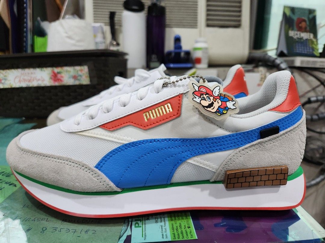 Puma Nintendo Super Mario Bros. Sneakers BRAND NEW, Men's Fashion ...