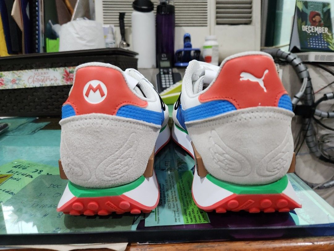 Puma Nintendo Super Mario Bros. Sneakers BRAND NEW, Men's Fashion ...