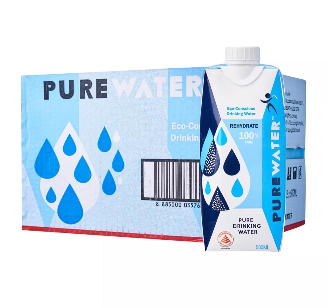 Pure Drinking Water Tetrapack POLAR (Cartons), Food & Drinks, Beverages ...