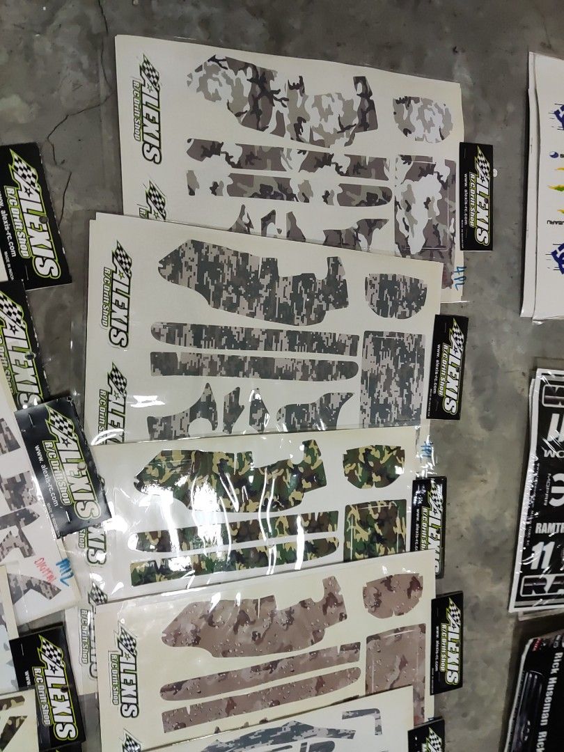 RC Decals and Transmitter Skins, Hobbies & Toys, Toys & Games on Carousell