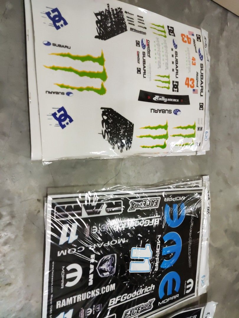 RC Decals and Transmitter Skins, Hobbies & Toys, Toys & Games on Carousell