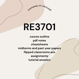 RE2706 Notes Grade A, Everything Else on Carousell