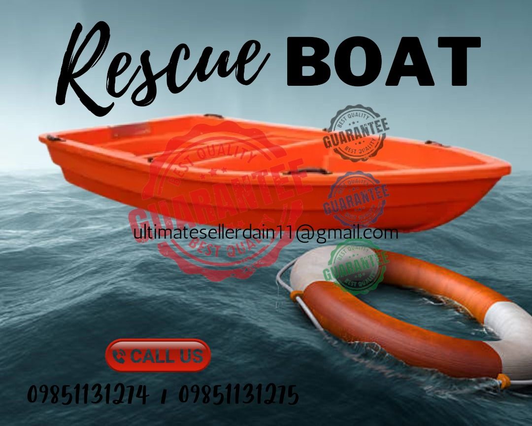 Rescue Boat - 5 to 7 seaters, Sports Equipment, Sports & Games, Water ...