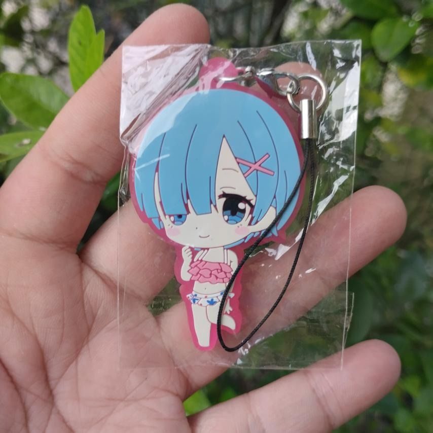 Re:Zero Rem Keychain, Hobbies & Toys, Toys & Games on Carousell