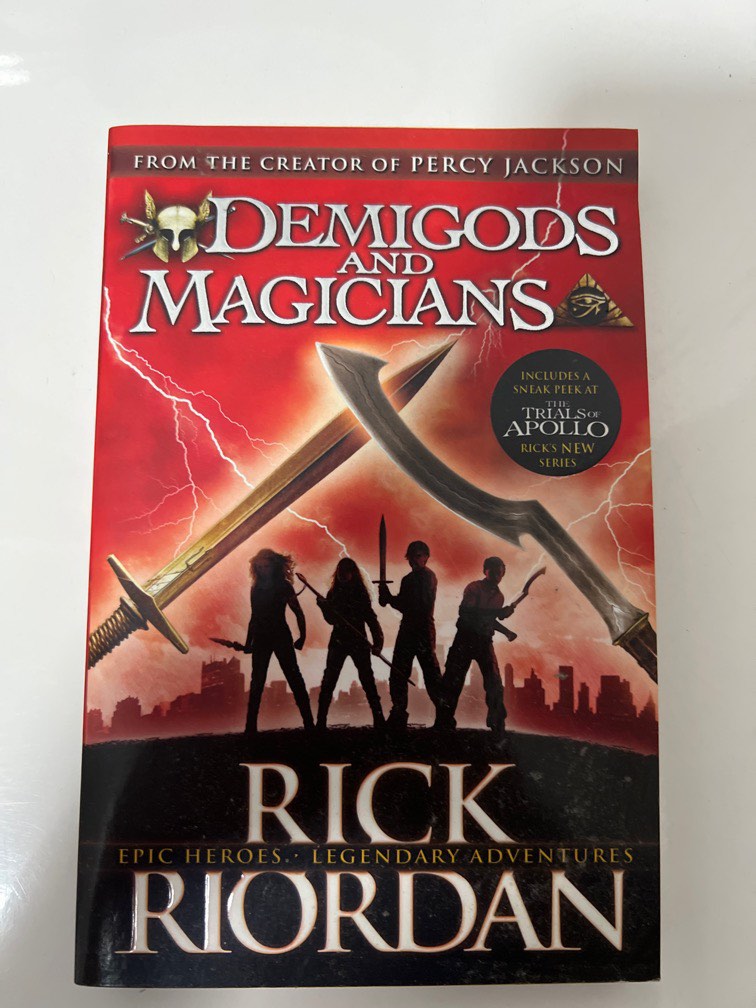 Rick Riordan Demigods and Magicians, Hobbies & Toys, Books & Magazines ...