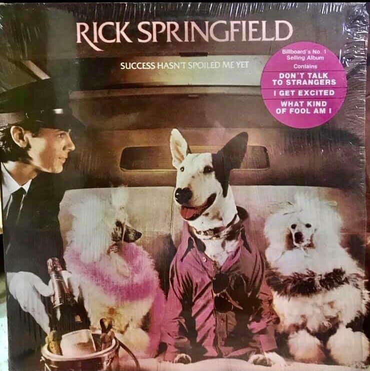 RICK SPRINGFIELD - SUCCESS HASN’T SPOILED ME YET LP DON’T TALK TO ...