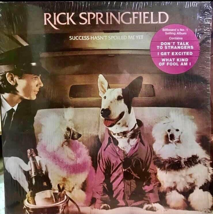 RICK SPRINGFIELD - SUCCESS HASN’T SPOILED ME YET LP DON’T TALK TO ...
