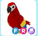 Roblox adopt me FR parrot, 電子遊戲, 遊戲機配件, 遊戲週邊商品 - Carousell