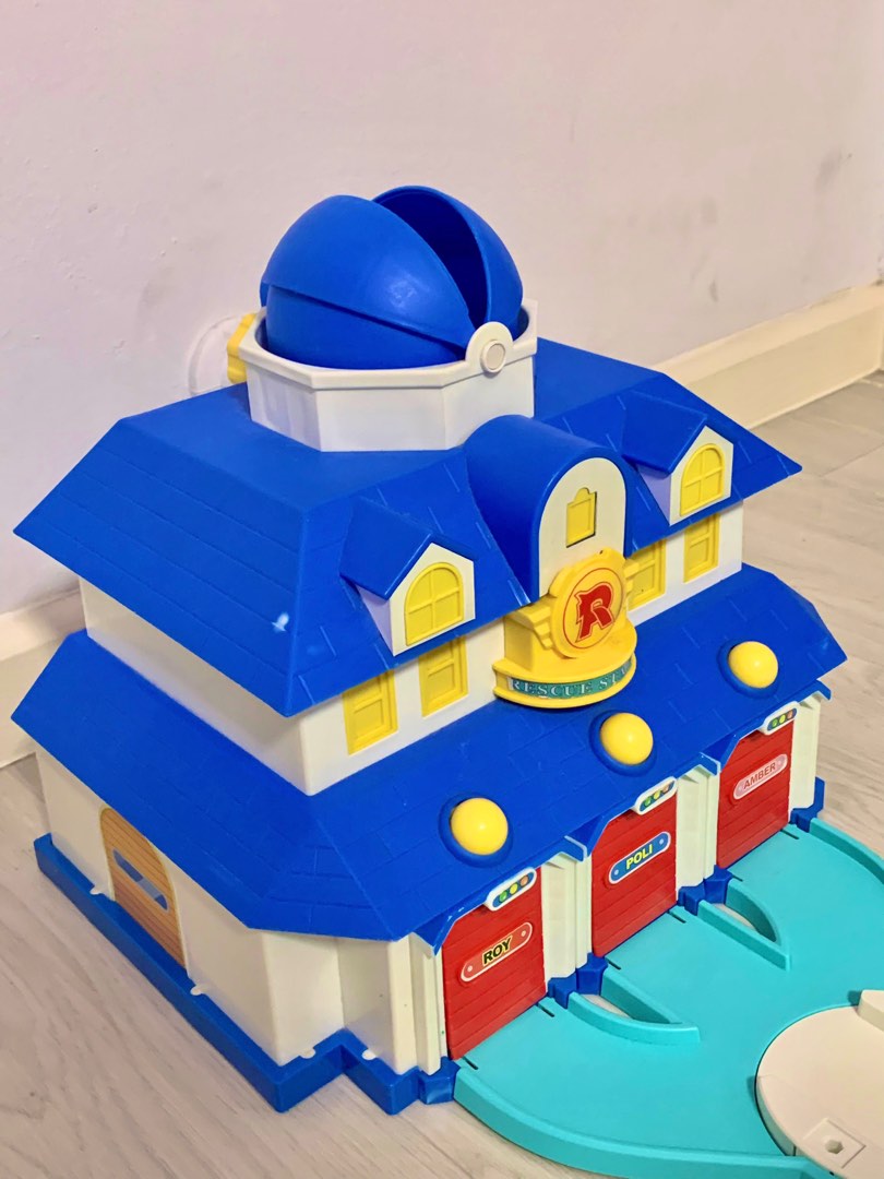 Robocar Poli Rescue Station, Hobbies & Toys, Toys & Games on Carousell