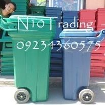 Rollerking Trashbin with wheels 250L / 150L, Furniture & Home Living ...