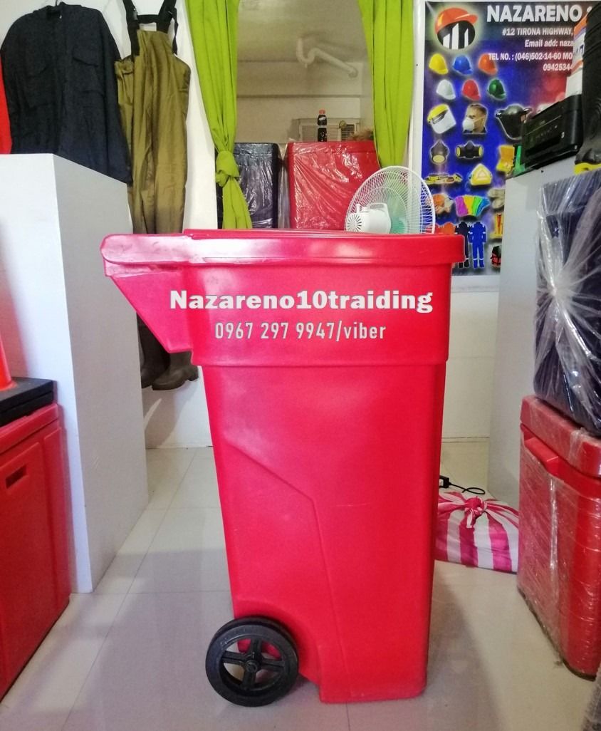 rolling trash bin``, Furniture & Home Living, Cleaning & Homecare ...