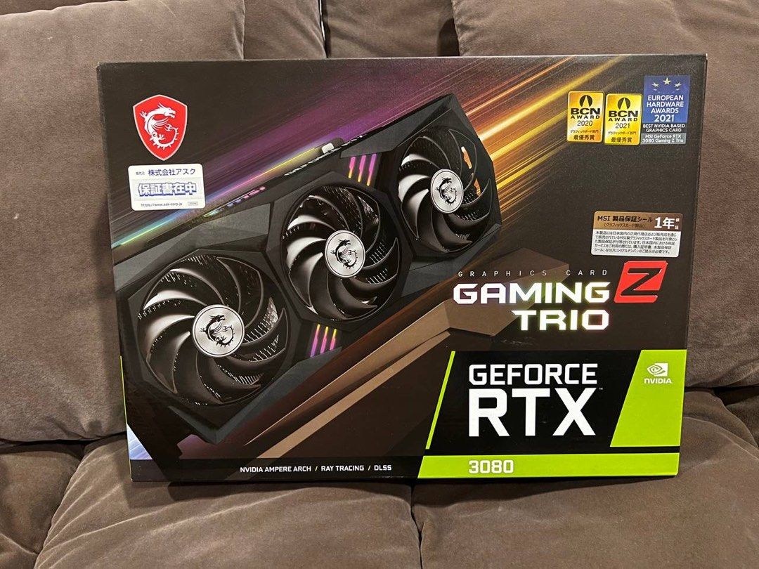 MSI RTX 3080 Gaming Z Trio, Computers & Tech, Parts & Accessories ...