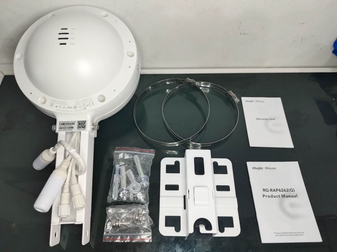 RUIJIE/REYEE (RG-RAP6262(G)) AX1800 Dual Band Outdoor Wi-Fi 6 Access ...