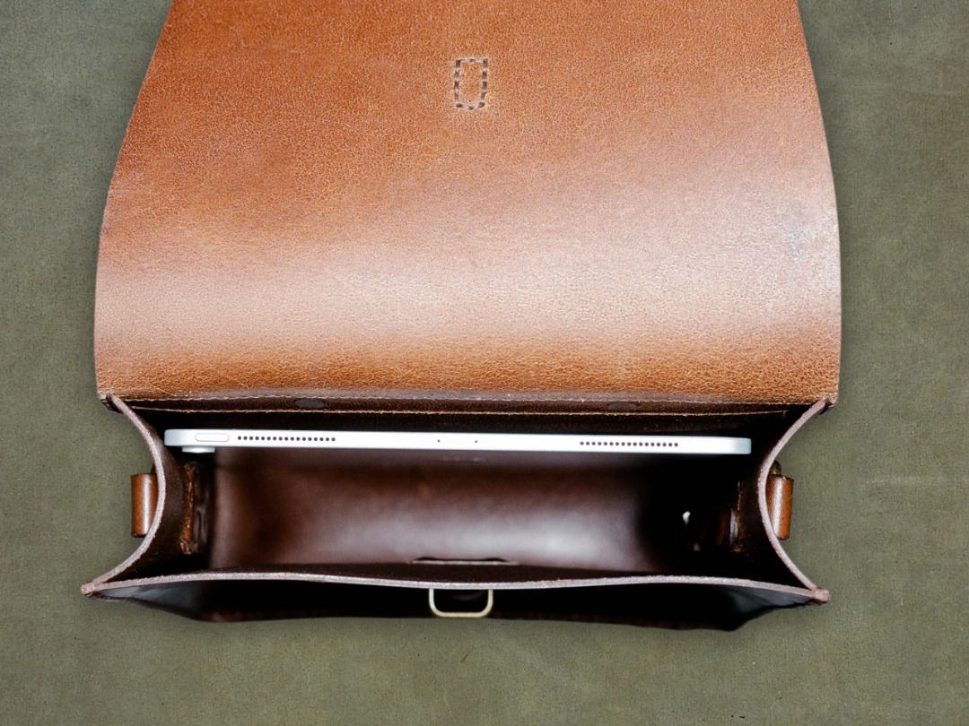 Satchel & Page - Map Case - Leather Sling Bag - Brand New, Men's ...