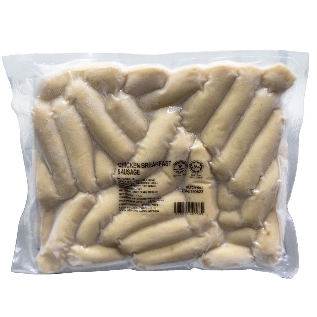Chicken/pork sausages/bockwurst/bratwurst/cocktail/breakfast/chicken ...