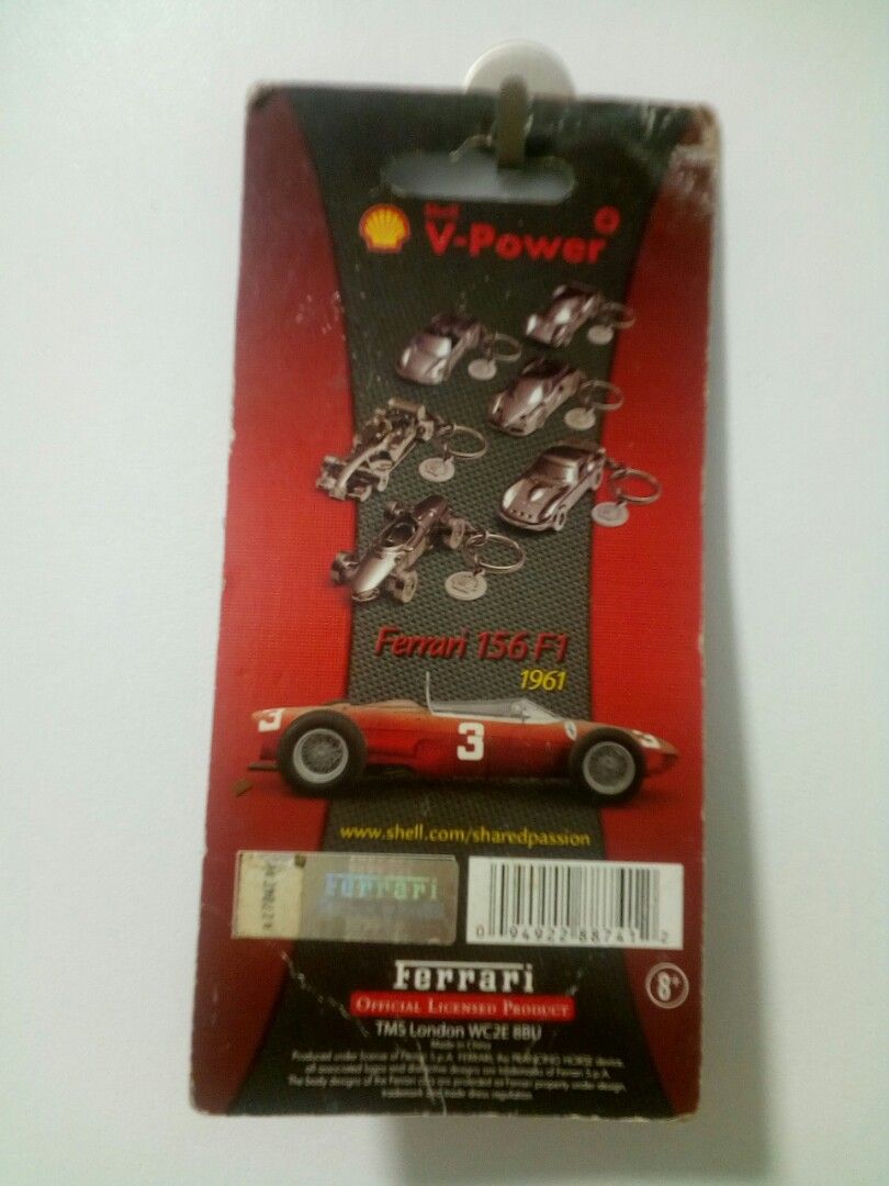 Shell Ferrari Key Chain 2008, Hobbies & Toys, Stationary & Craft, Other ...