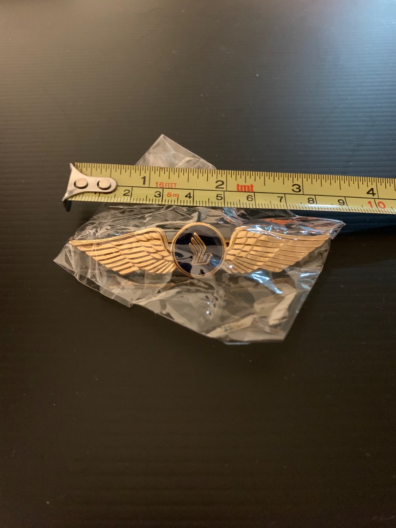 SIA singapore airlines pilot wing badge, Hobbies & Toys, Memorabilia ...