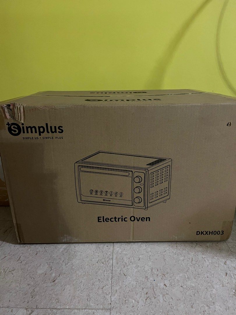 Simplus Electric Oven 28L, TV & Home Appliances, Kitchen Appliances ...