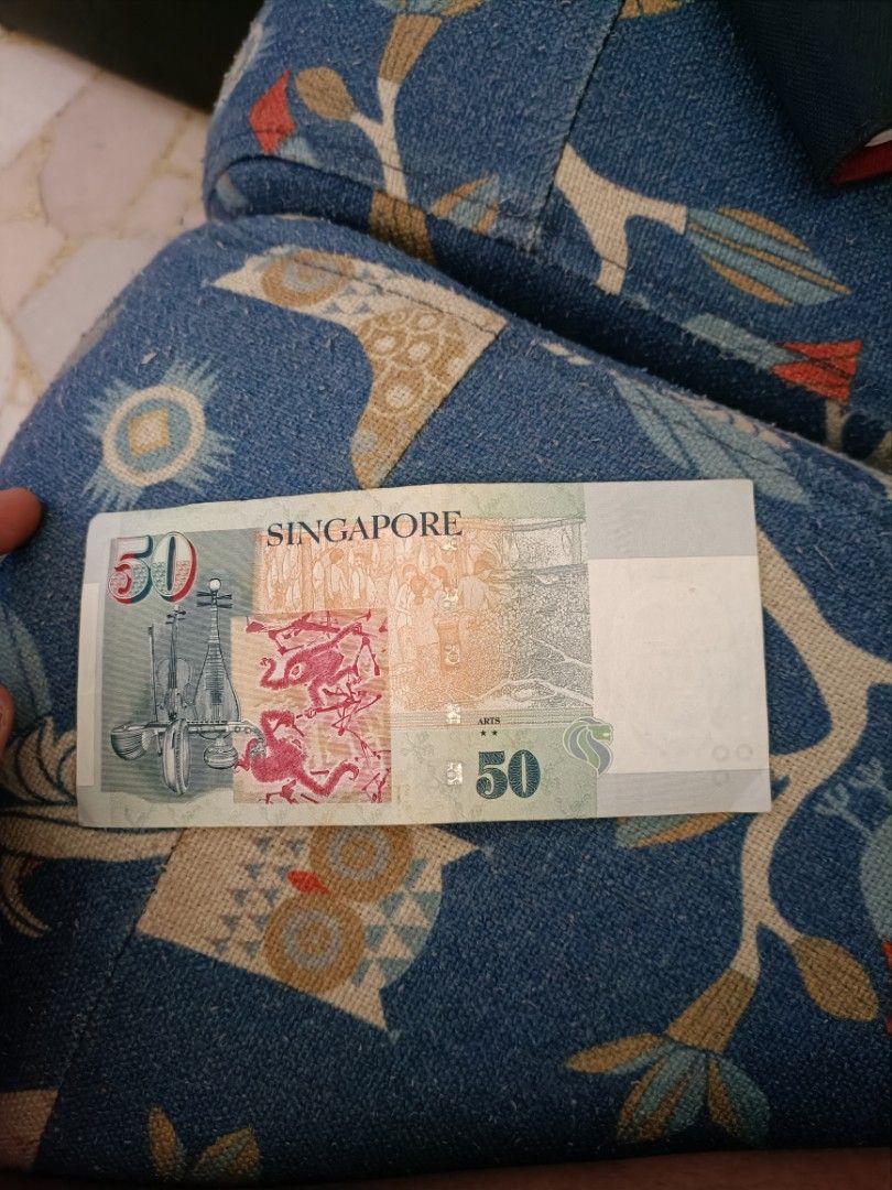 serial number 5hf266777 number Singapore 50 dollar note, Hobbies & Toys, Memorabilia ...