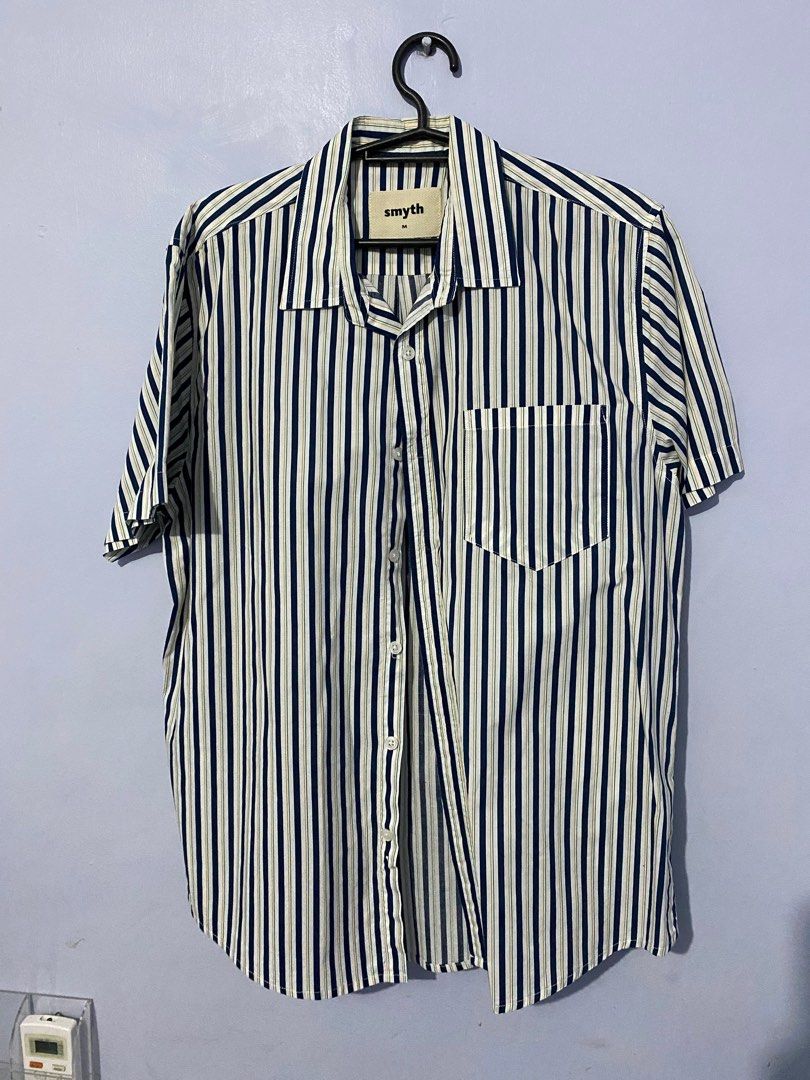 SMYTH Stripes Polo, Men's Fashion, Tops & Sets, Tshirts & Polo Shirts ...