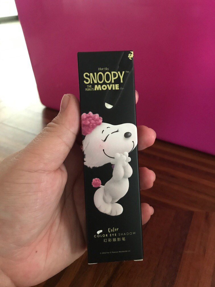 Snoopy Eyeshadow Pencil, Beauty & Personal Care, Face, Makeup on Carousell