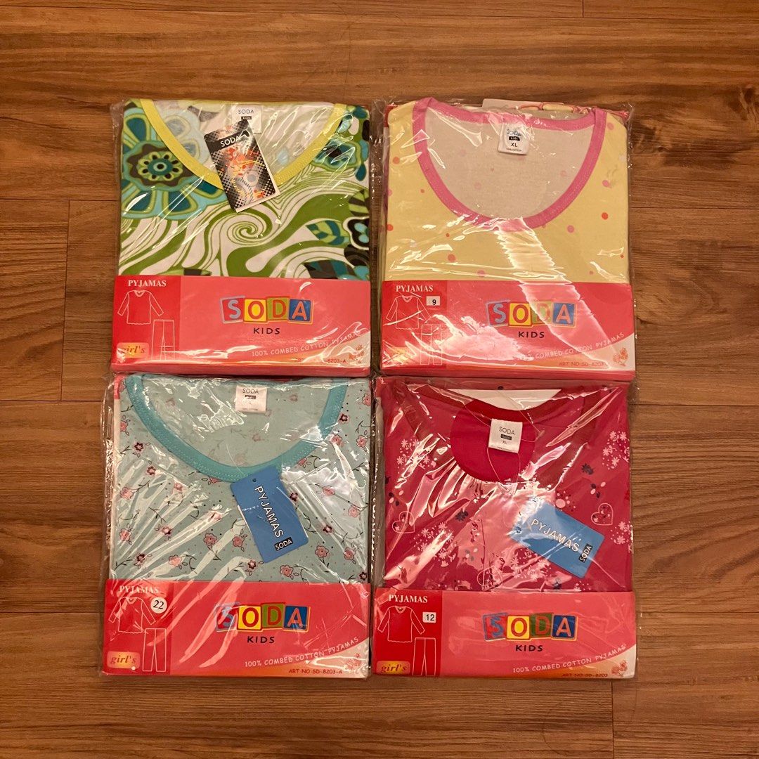 SODA kids Pyjamas for Girls, Babies & Kids, Babies & Kids Fashion on ...