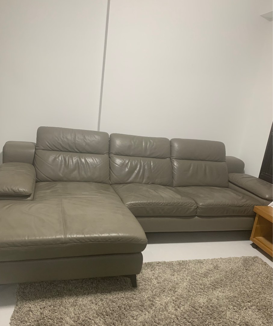 Sofa- L- shaped Monde Brand, Furniture & Home Living, Furniture, Sofas ...