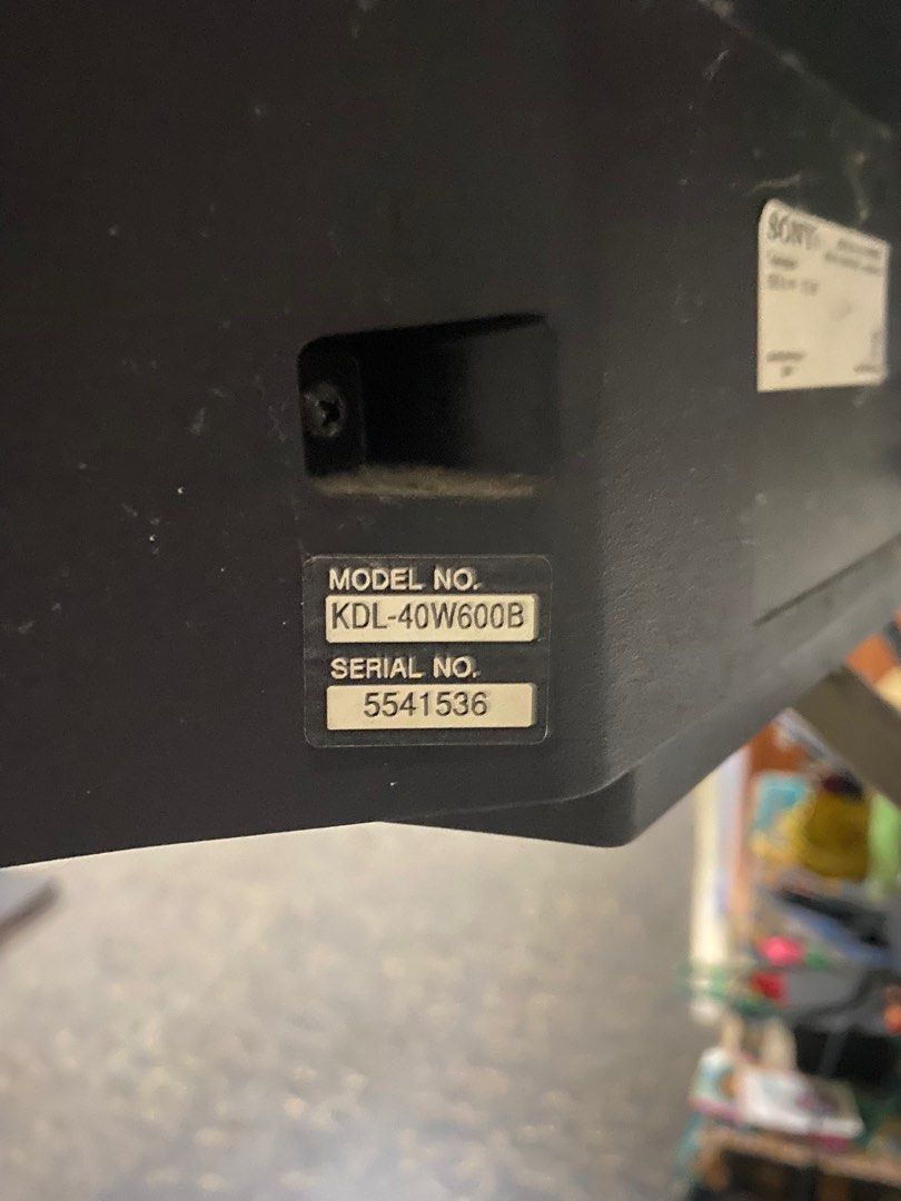 Sony Bravia Smart TV KDL-40W600B, TV & Home Appliances, TV ...