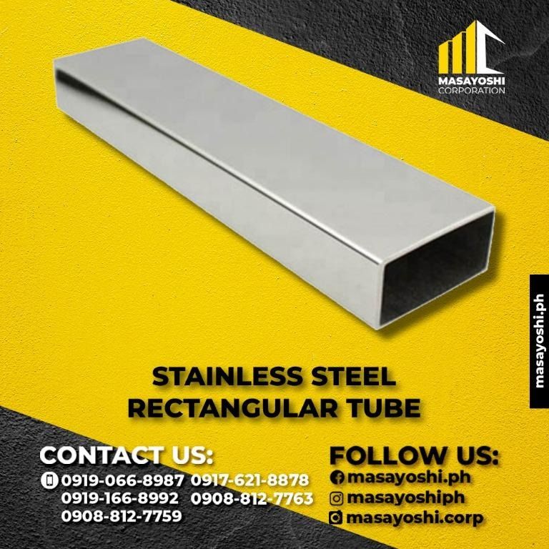 Stainless Steel Rectangular Tube | Tubular | Metal | Steel ...