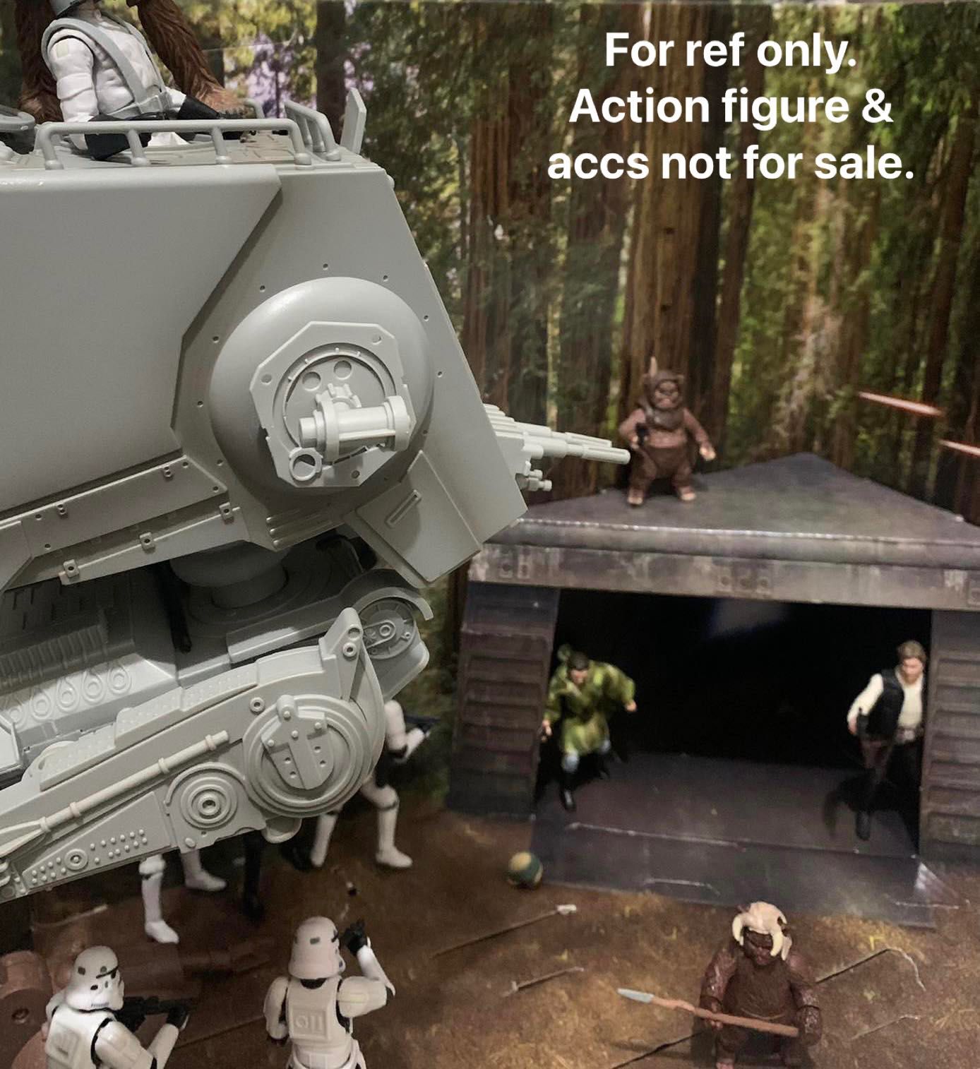 Star Wars Hasbro TVC General Han Solo Leia Organa Luke Skywalker ROTJ ...