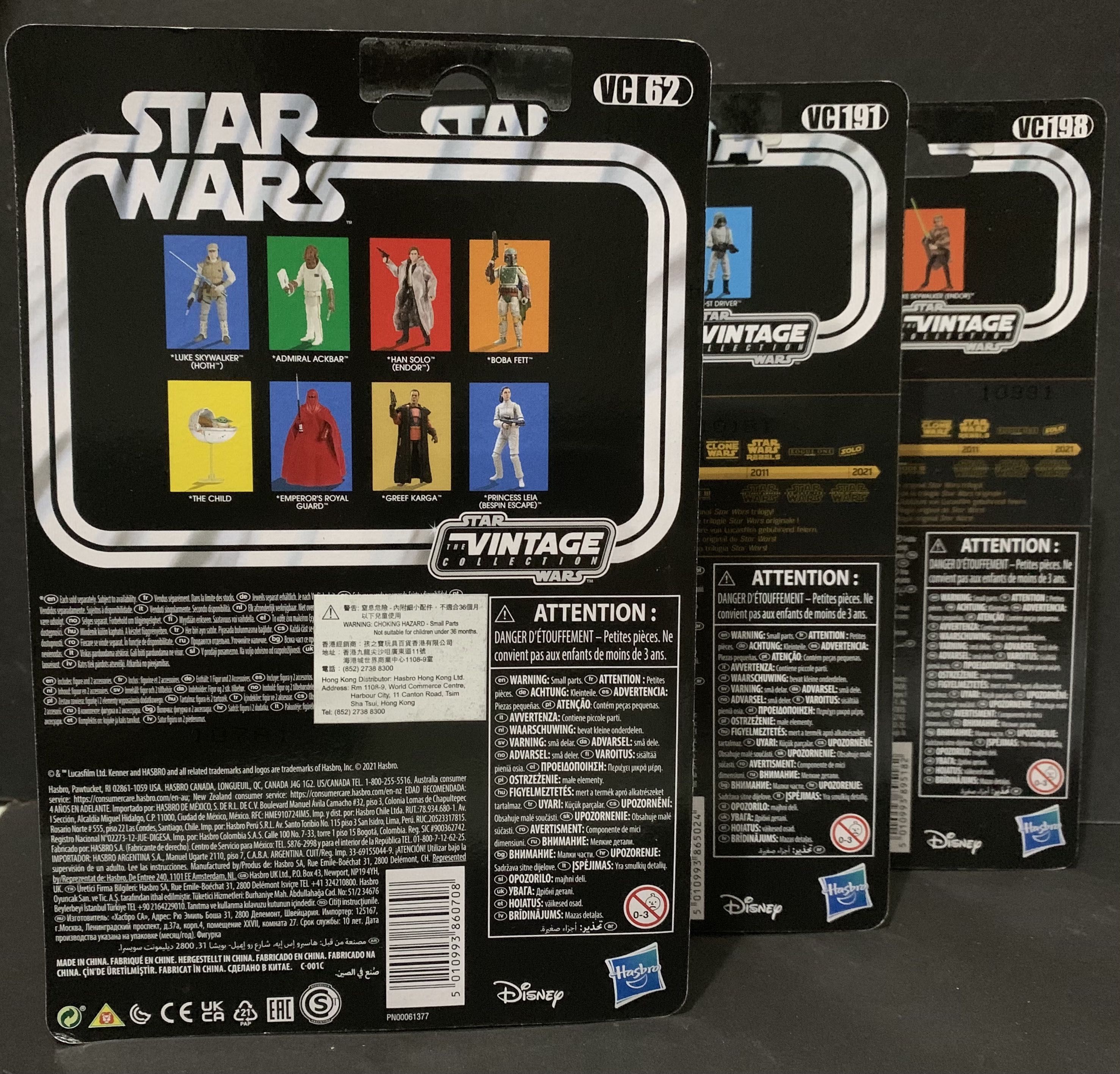 Star Wars Hasbro TVC General Han Solo Leia Organa Luke Skywalker ROTJ ...