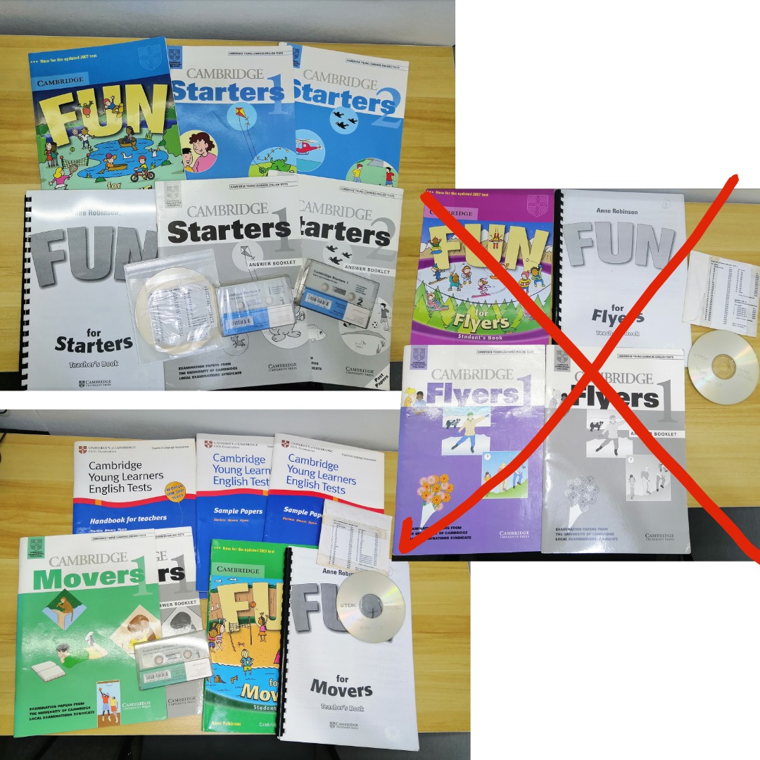 Starters & Movers All-in-One Bundle (Book + CD + Cassette + Sample ...