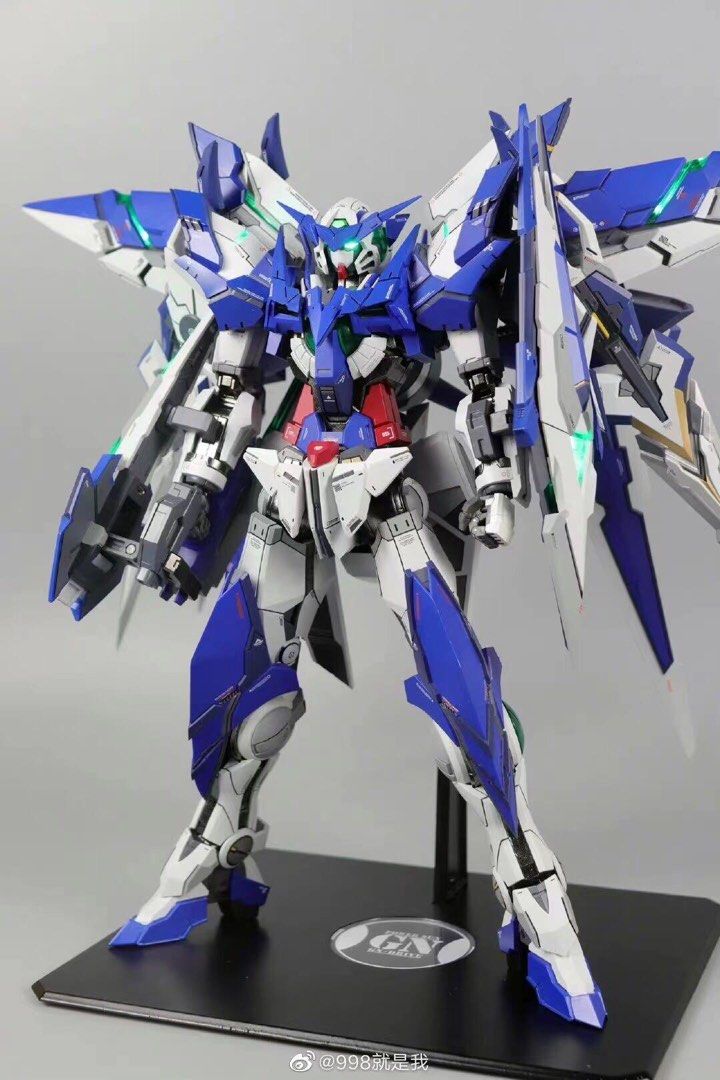 Steel Legend 1/60 Gundam Amazing Exia Second Batch Metal Build with LED ...