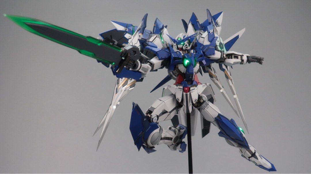 Steel Legend 1/60 Gundam Amazing Exia Second Batch Metal Build with LED ...