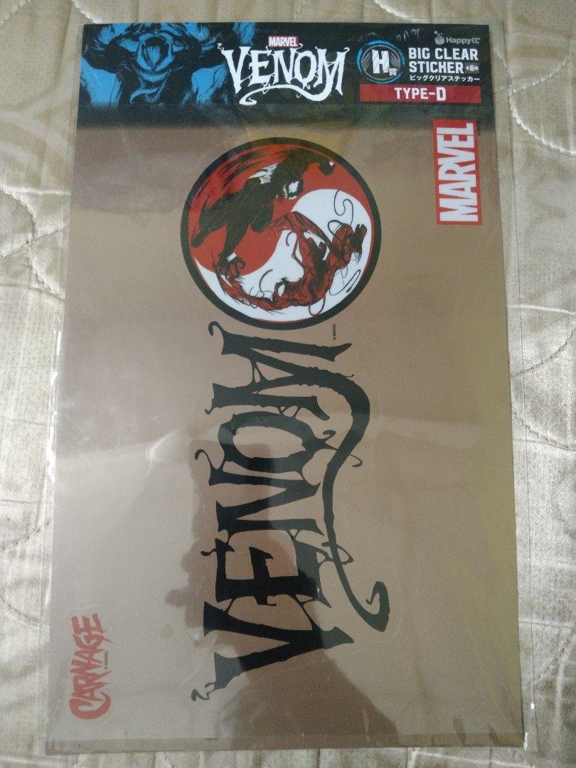 Sticker Venom Carnage, Hobbies & Toys, Stationery & Craft, Art & Prints ...