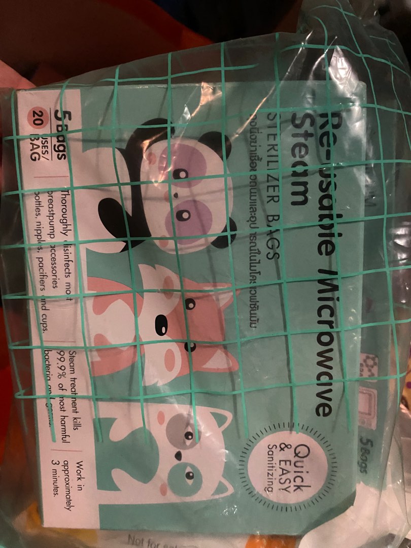 Sun mum microwave sterilisation bag, Babies & Kids, Nursing & Feeding ...