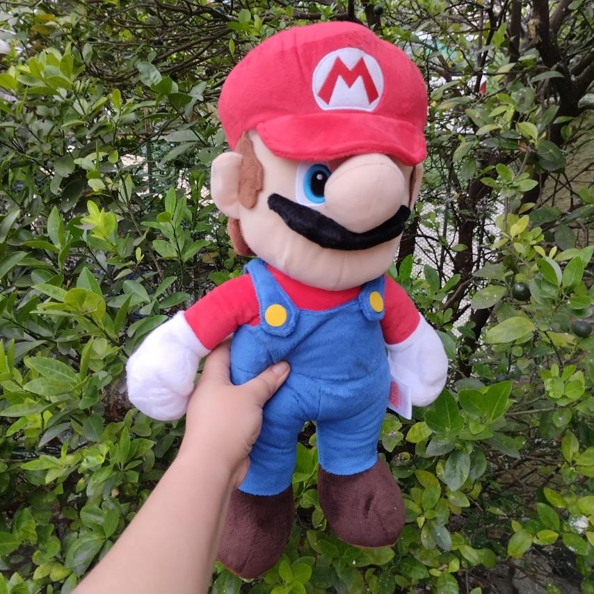 Super Mario- Mario Plush, Hobbies & Toys, Toys & Games on Carousell
